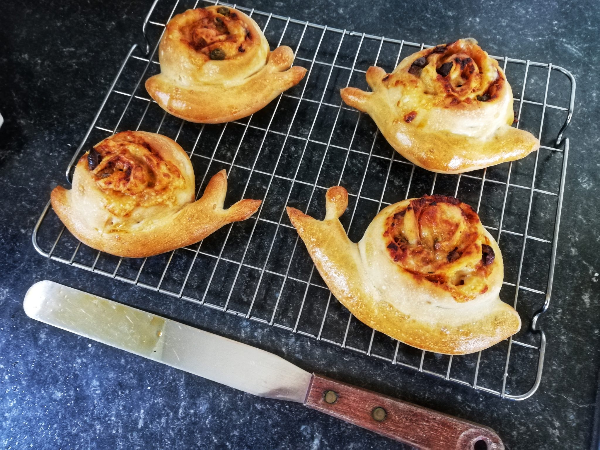 Pizza snails | Susie's Kitchen